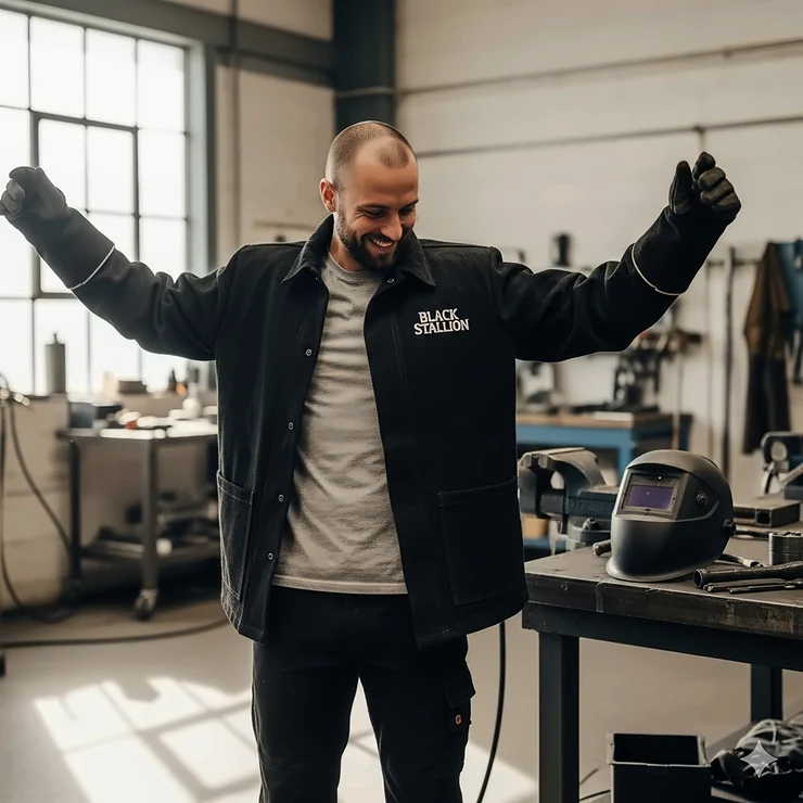 7 Best Black Stallion Welding Jacket Models For Ultimate Protection in ...